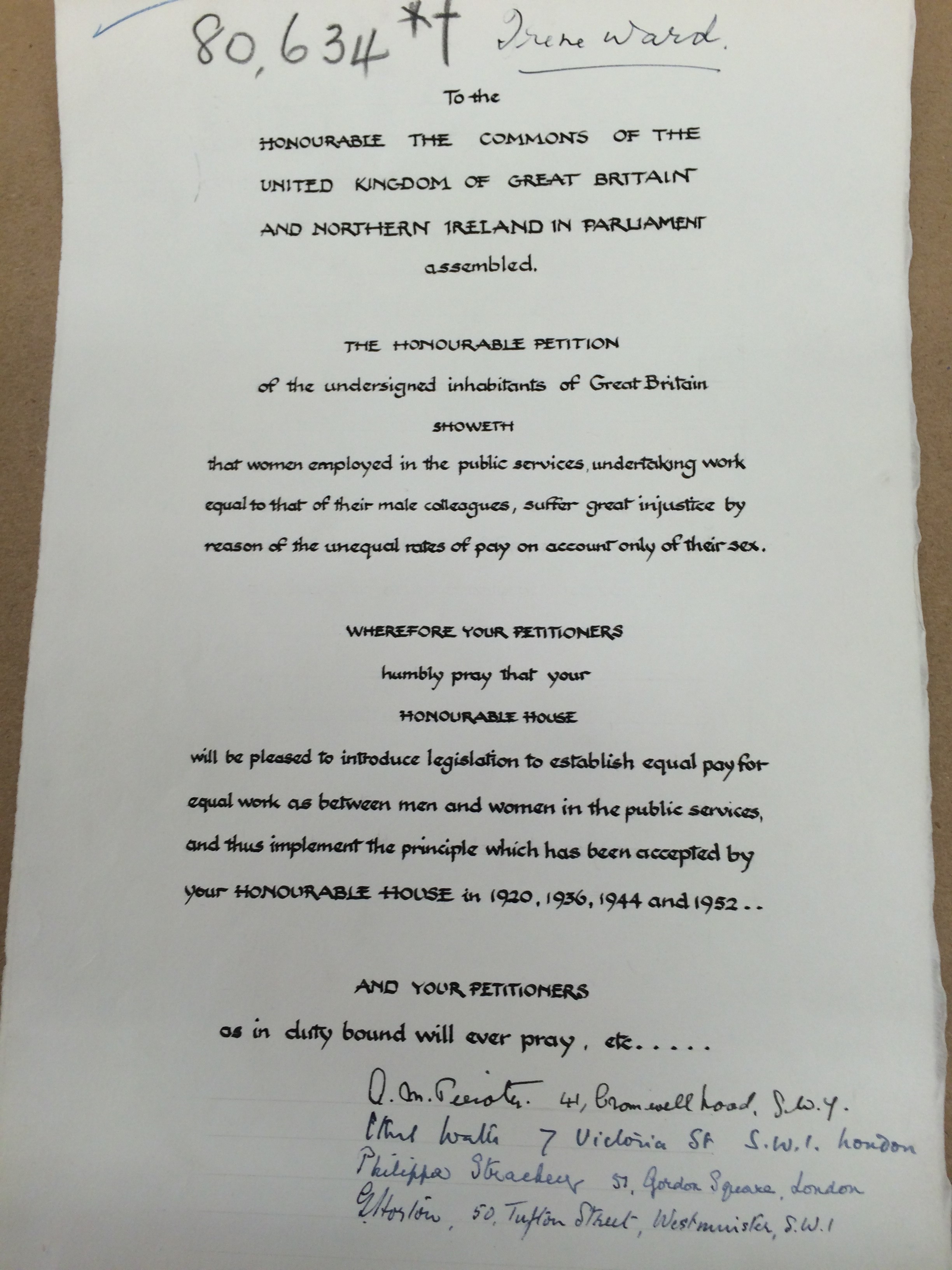 Women Demand Equal Pay! – UK Vote 100: Looking forward to the centenary ...